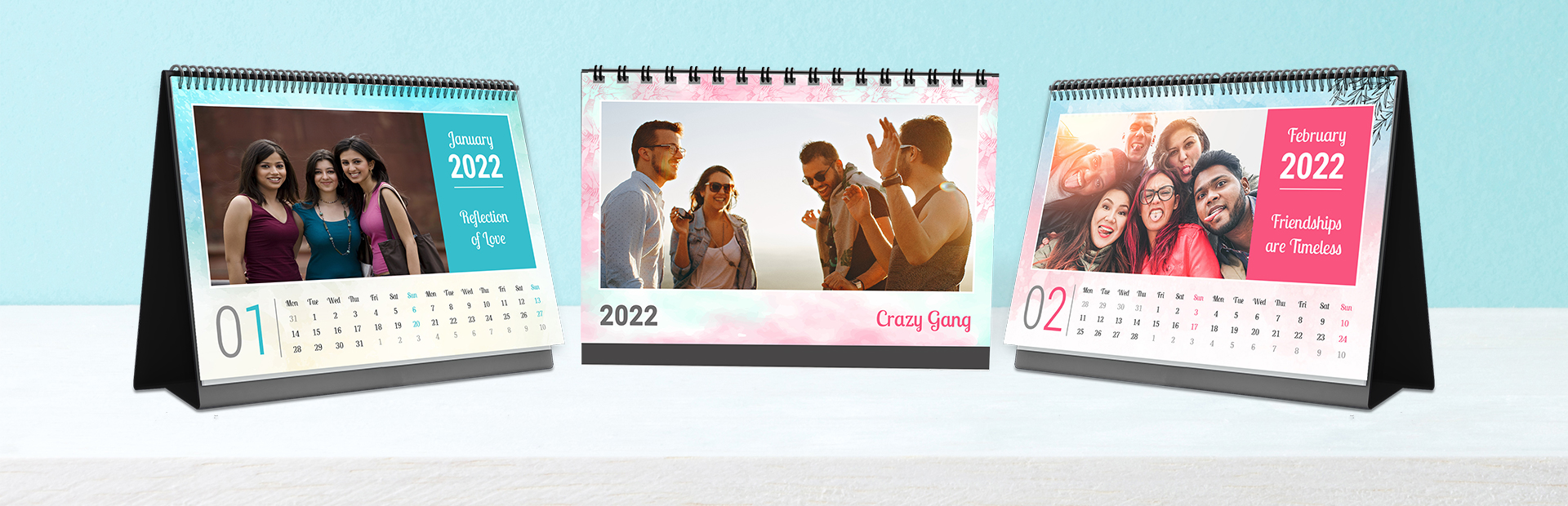 Custom Photo Calendars | Photo Gifts for Best Friends - Picsy
